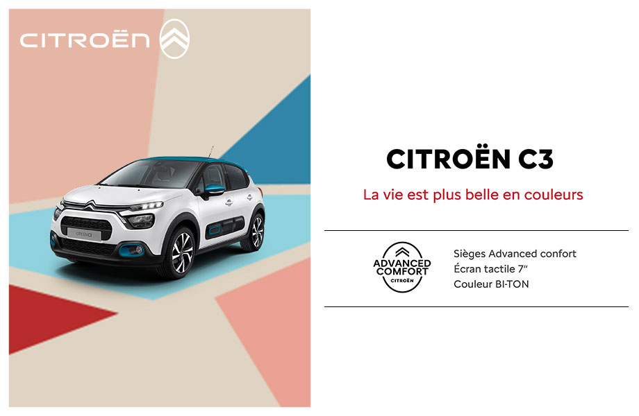 CITROEN C3 : La vie est plus belle en couleurs ! - wandaloo.com