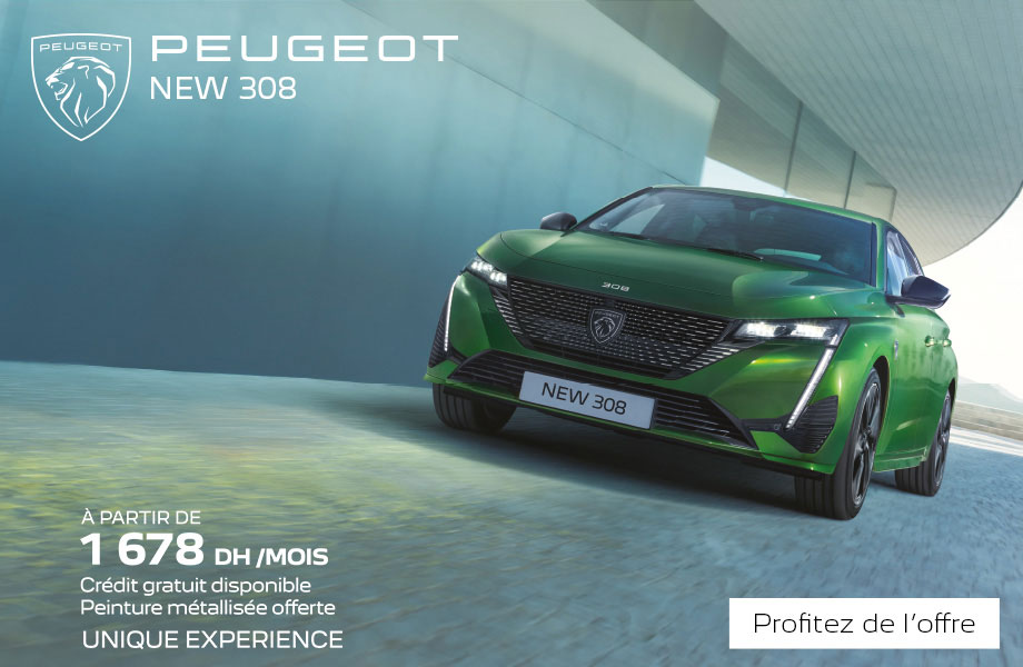 PEUGEOT 308 : Unique expérience ! - wandaloo.com