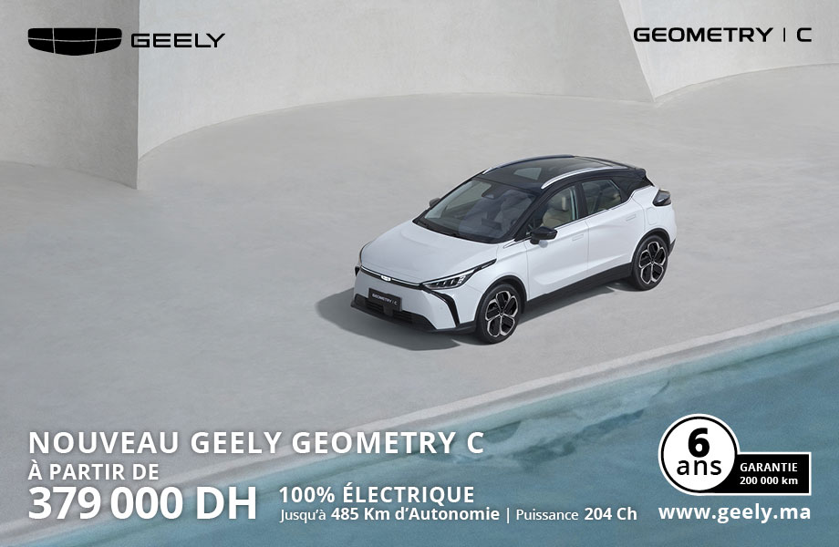GEELY Geometry C : Jusqu'à 485 km d'autonomie ! - wandaloo.com