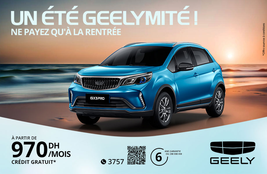 GEELY GX3 Pro : Un été Geelymité ! - wandaloo.com