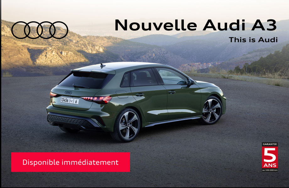 AUDI A3 Sportback : This is Audi ! - wandaloo.com